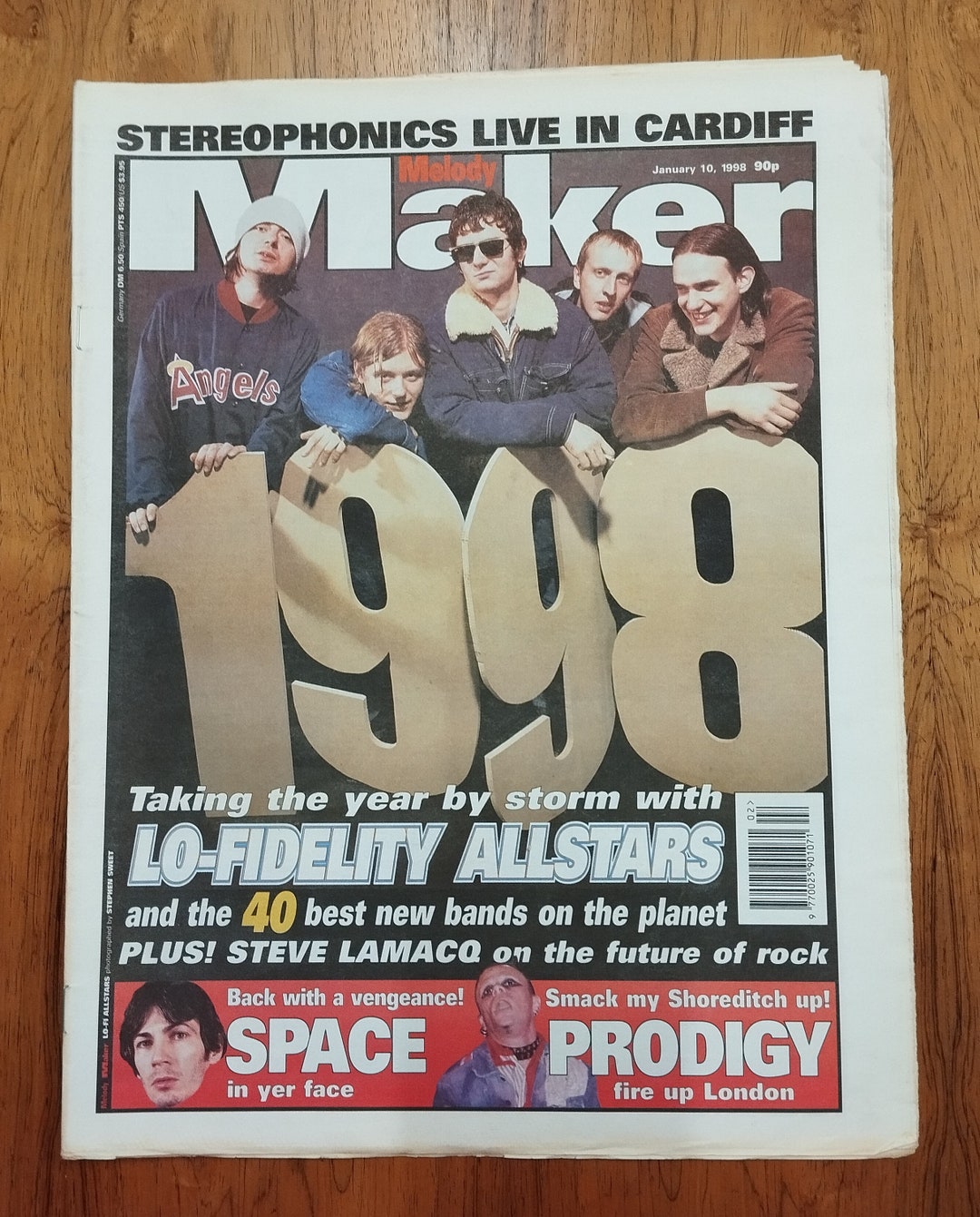 Melody Maker Jan 10 1998 British Pop Newspaper Lo-fidelity Allstars - Etsy
