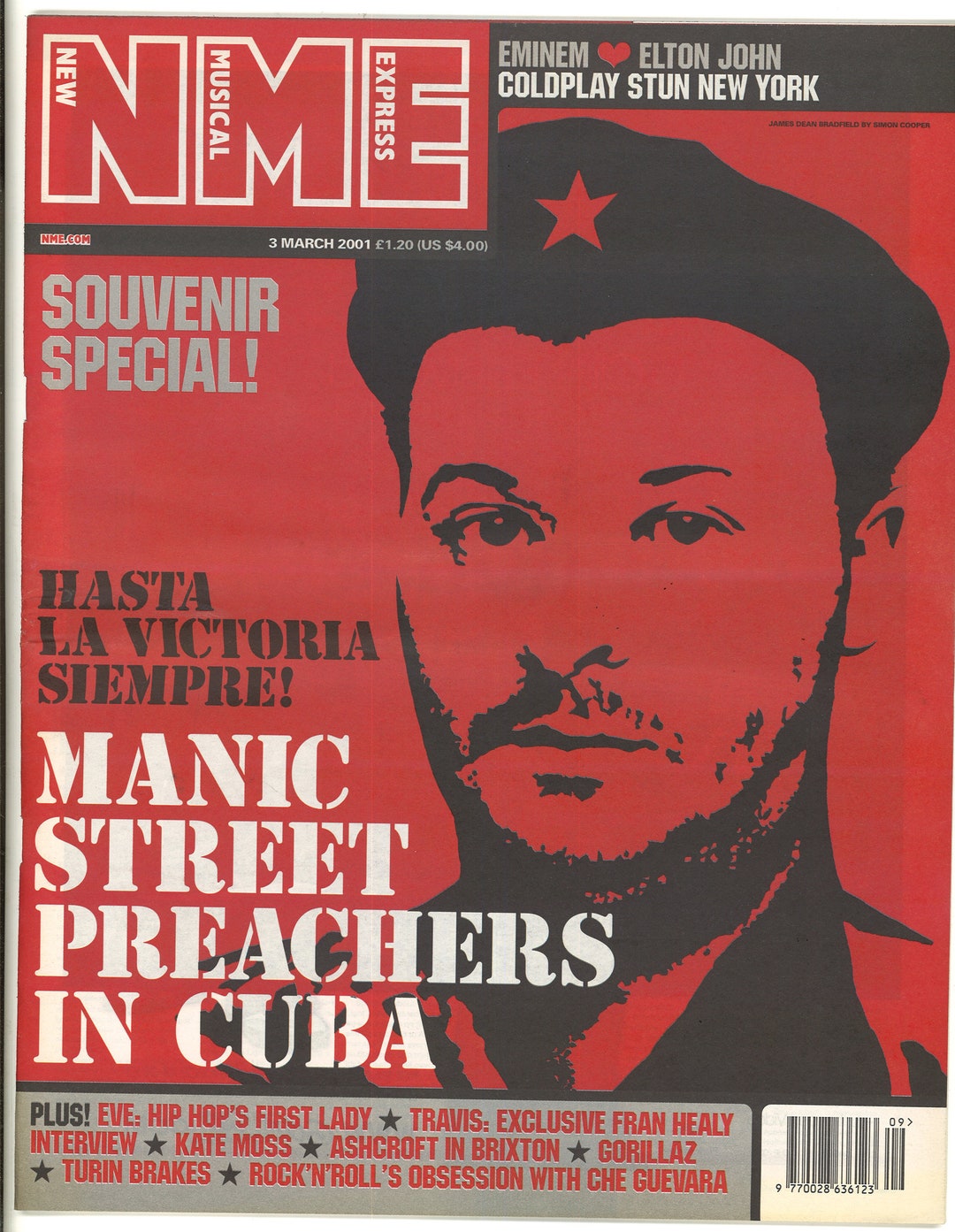 NME UK March 3 2001 Original Music Reading Magazine Birthday - Etsy