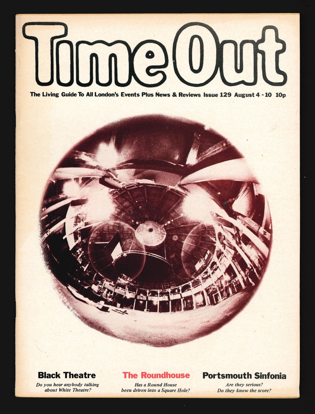 Time Out Issue 129 Aug 4-10 1972 London Original Vintage Magazine - Etsy