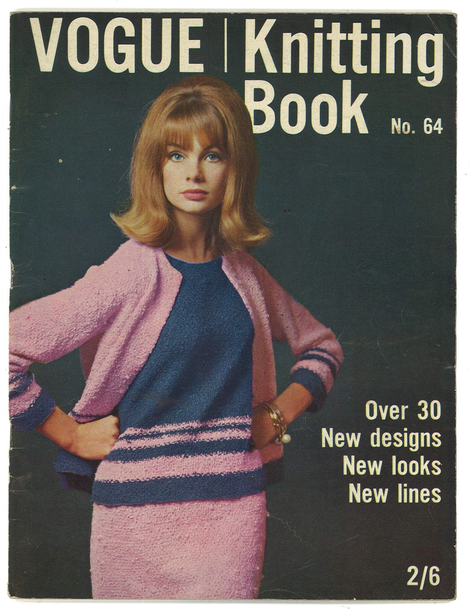 Vogue Knitting Book No 64 1964 Original Vintage Magazine Gift - Etsy