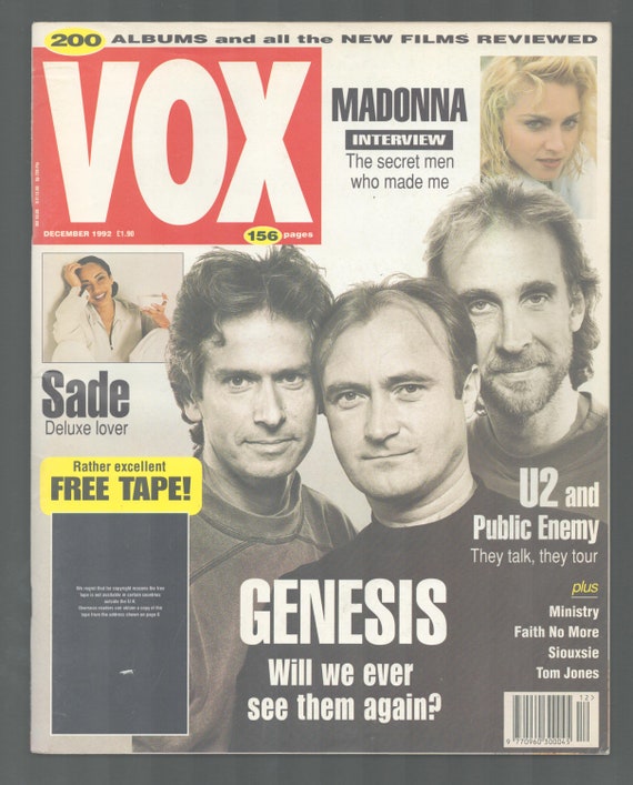 Vox Dec 1992 British Music