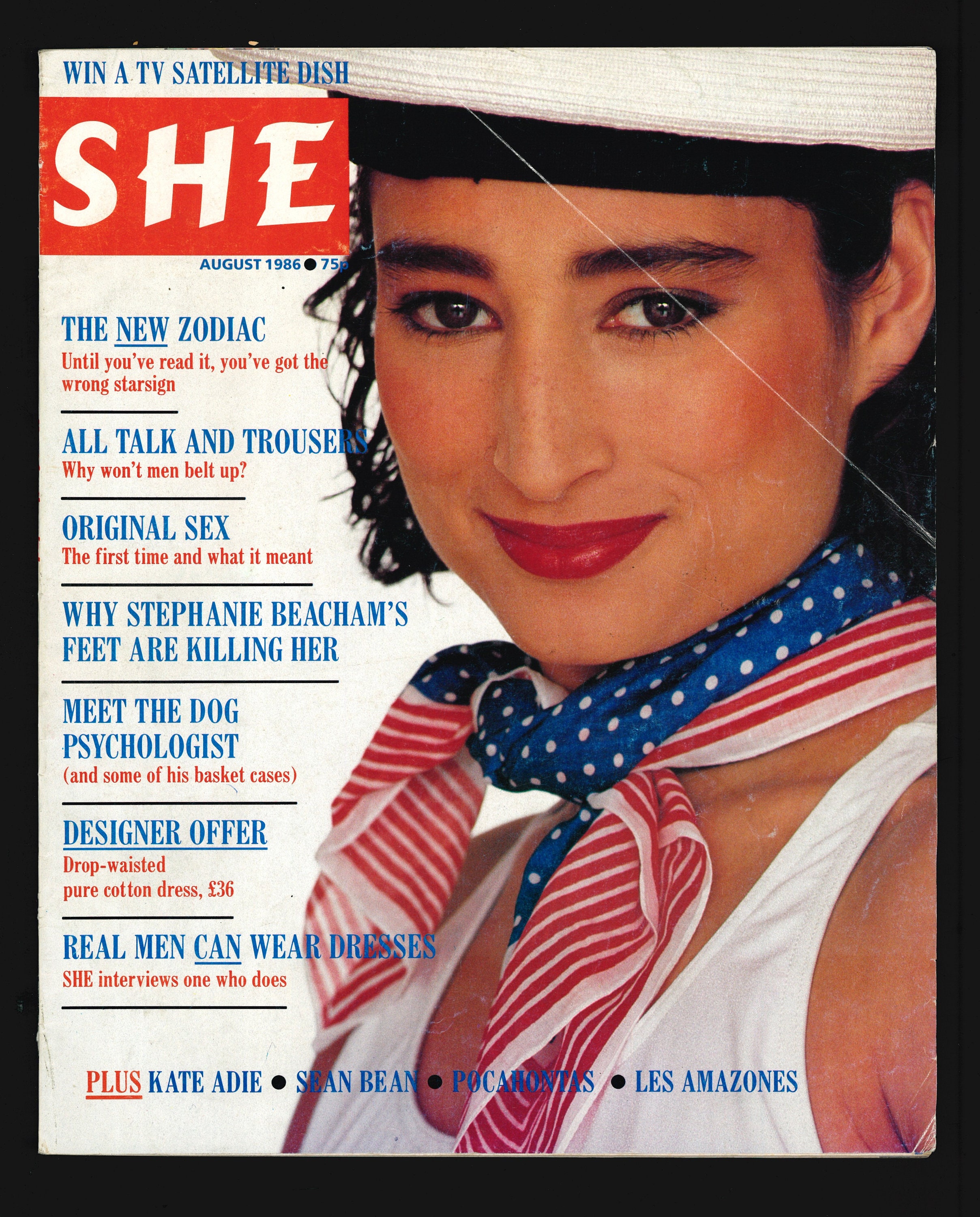 She UK 1984 - 1989 Original British Vintage Fashion & Beauty Magazine ...