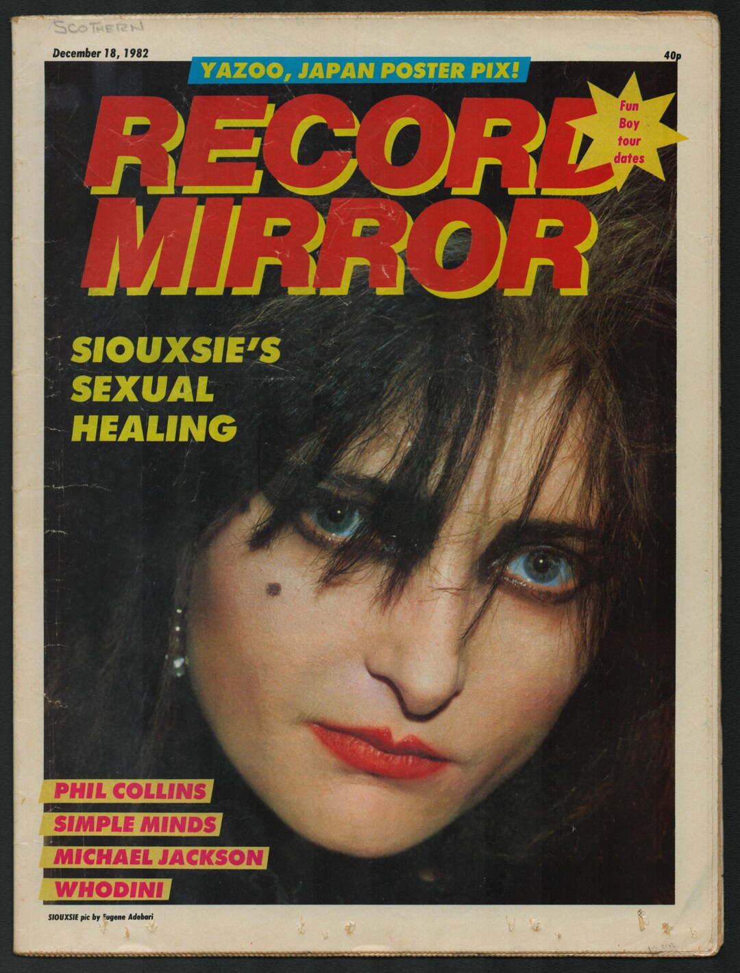 Record Mirror Dec 18 1982 UK British Original Vintage Music Magazine ...