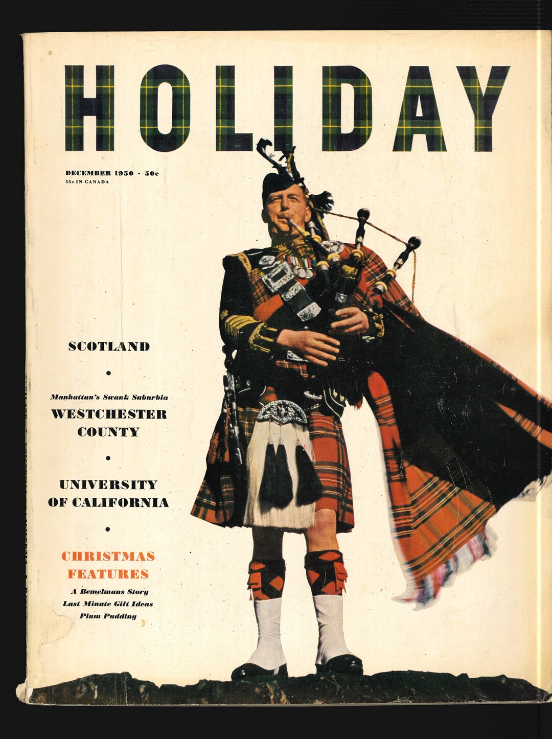 Holiday Dec 1950 Vol 8 No 6 US Original Vintage Magazine Scotland ...