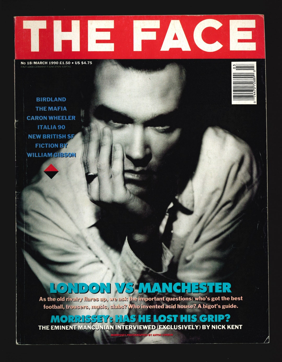 The Face No.18 March 1990 British Original Vintage Fashion Magazine ...