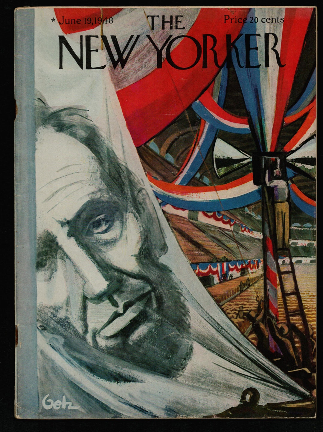 New Yorker June 19 1948 Original Vintage Magazine Republican National ...