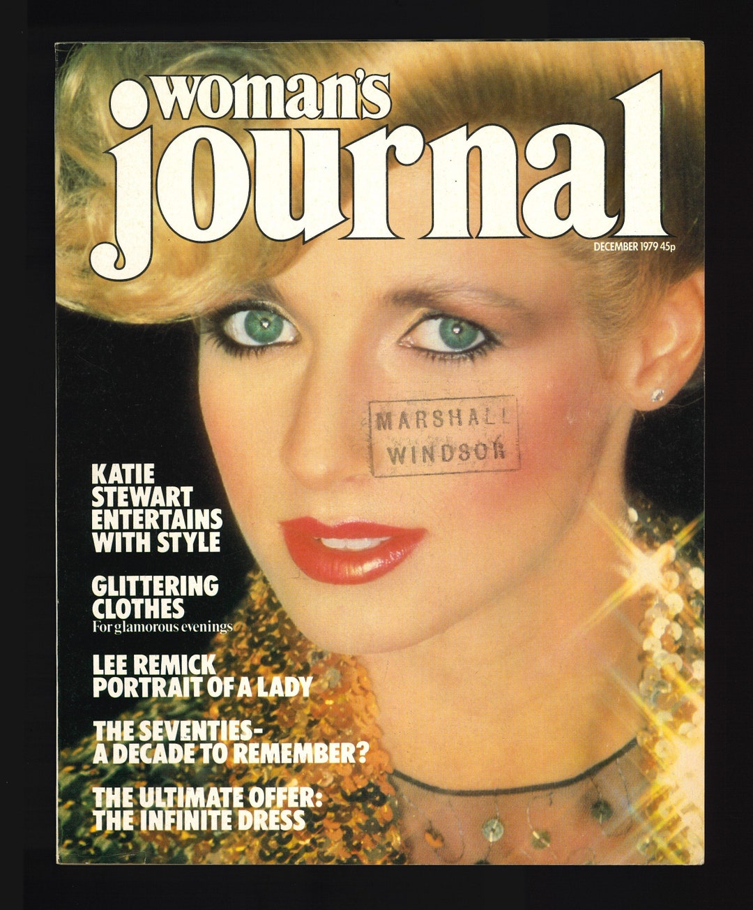 Woman's Journal Dec 1979 Original Vintage Magazine Cover: Lee Remick ...