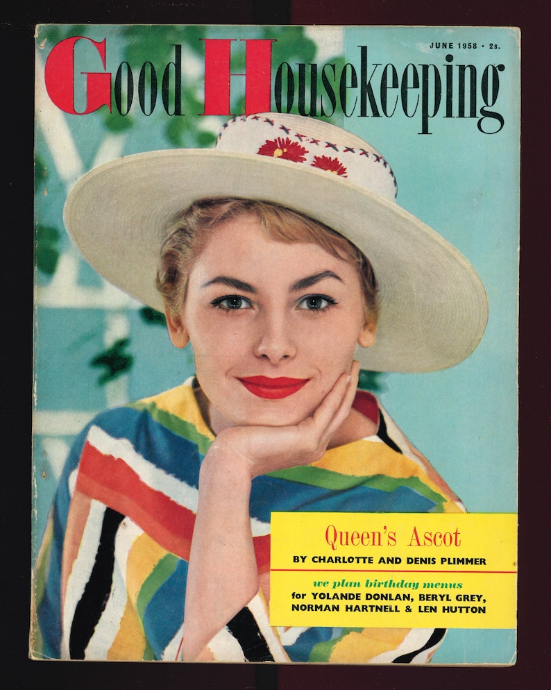 Good Housekeeping 1958 Back Issues Vintage Women Magazine - Etsy