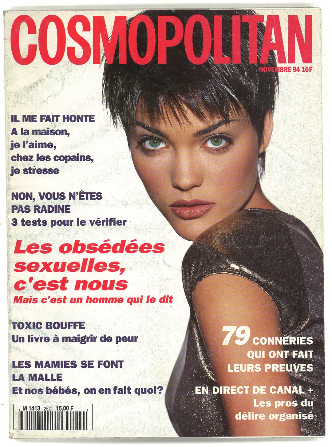 Cosmopolitan French Nov 1994 Foreign Original Vintage Rare Retro ...
