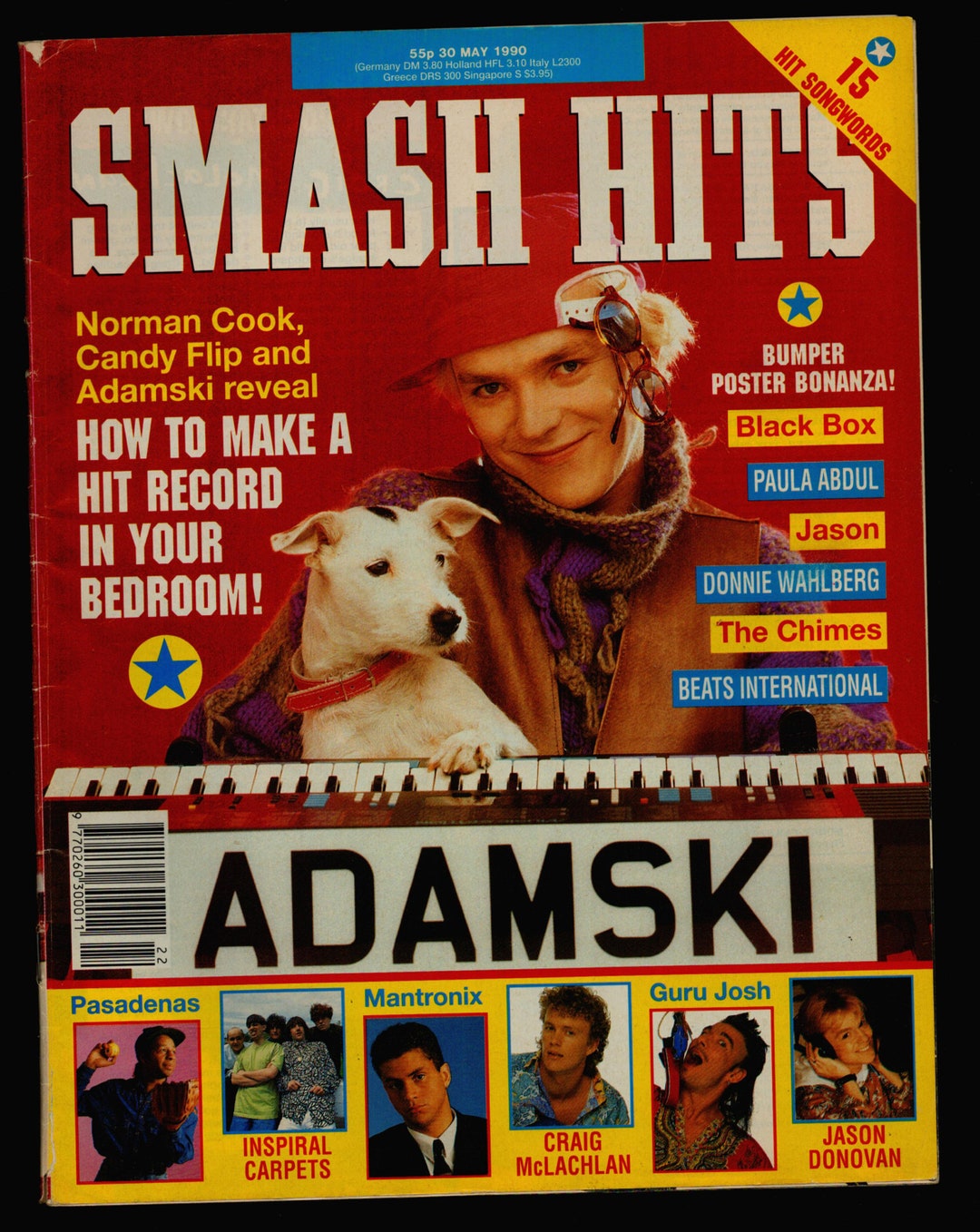 Smash Hits May 30 1990 Fortnightly British Original Vintage Music ...