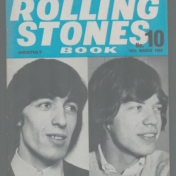 Rolling Stones Book - Etsy