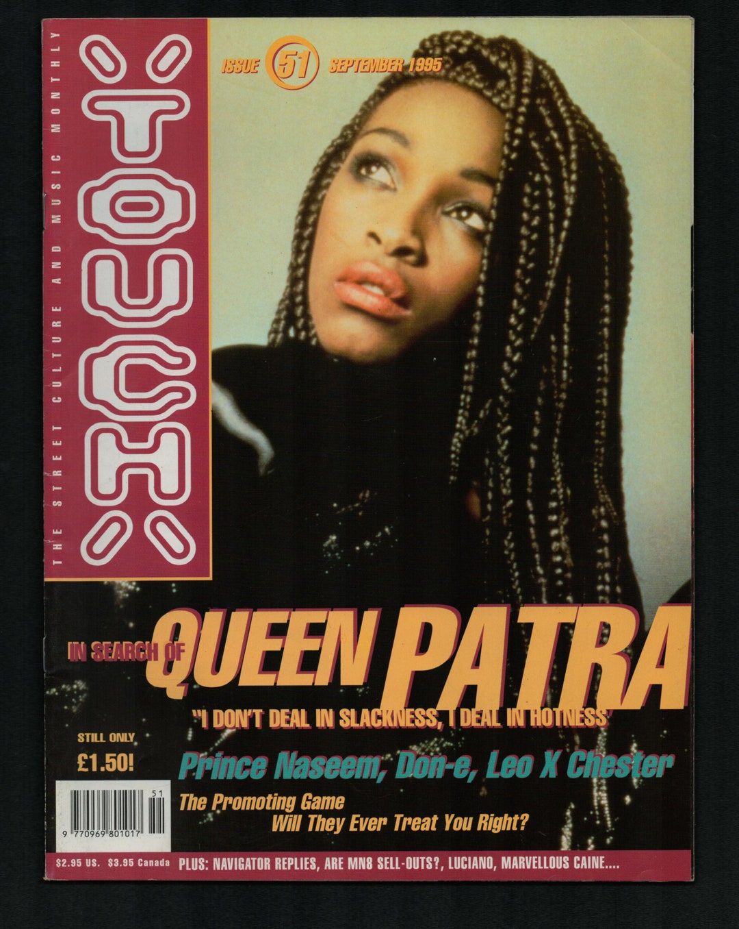 Touch Issue 51 Sept 1995 Music Magazine Queen Patra - Etsy