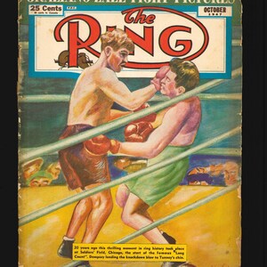 The Ring 1947 - 1950 Boxing Wrestling Fighting Original Vintage Rare ...