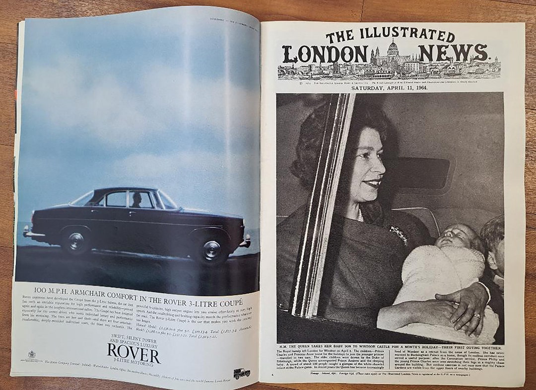 Illustrated London News April 11 1964 Original Vintage Magazine 60th ...