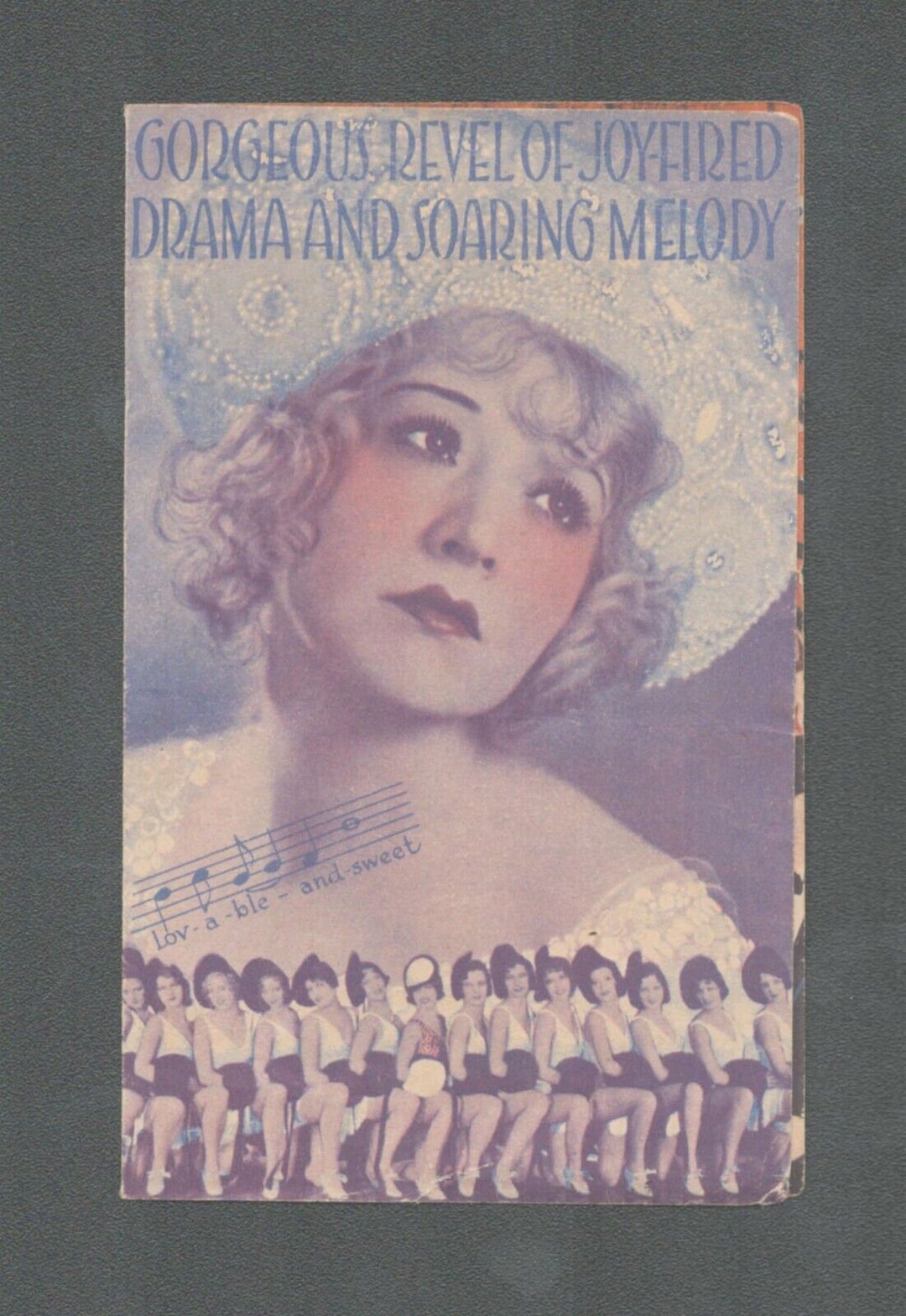 Street Girl 1929 Original Cinema Herald Betty Compson, John Harron ...