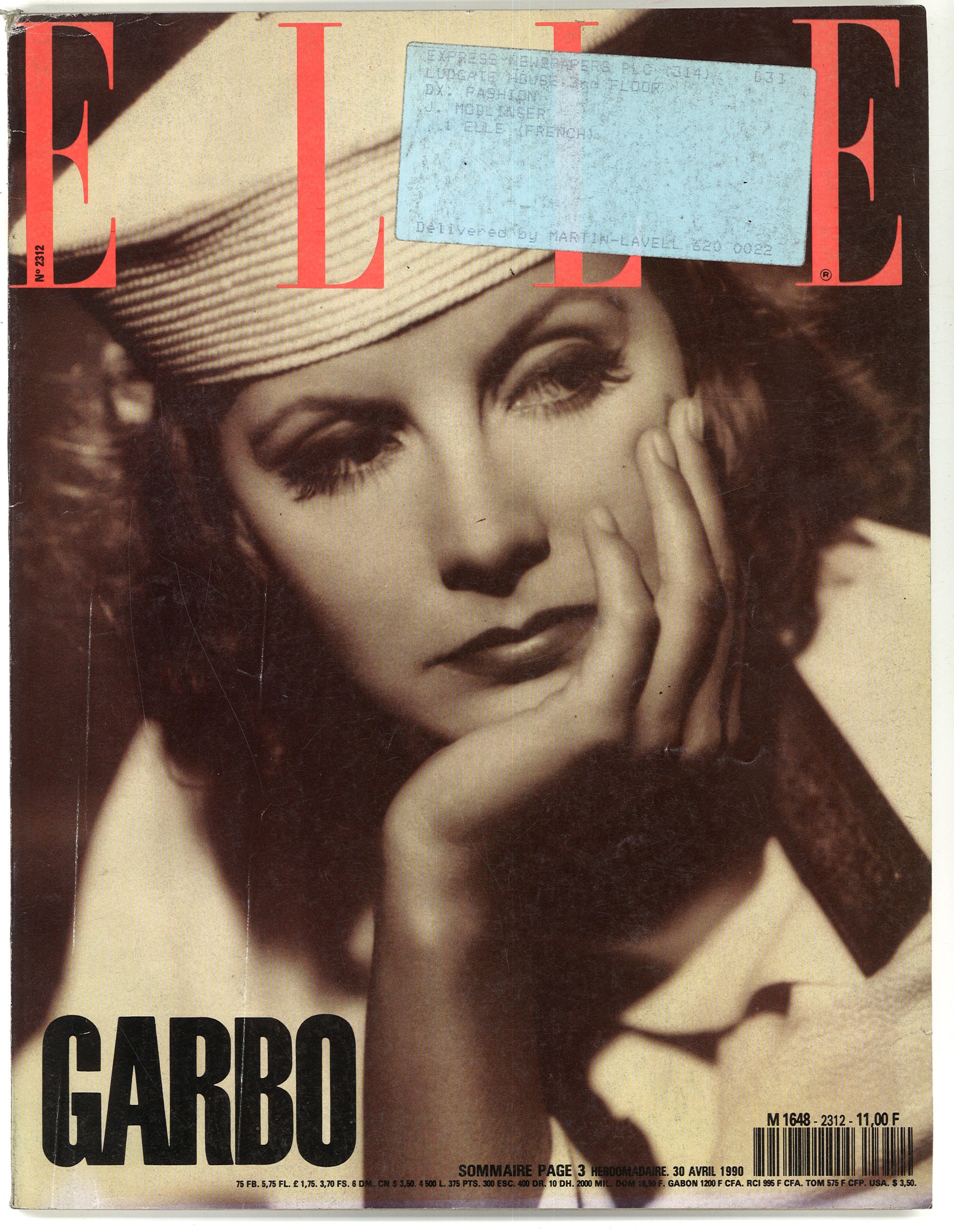 Elle French no 2312 April 30 1990 Paris Foreign Original | Etsy