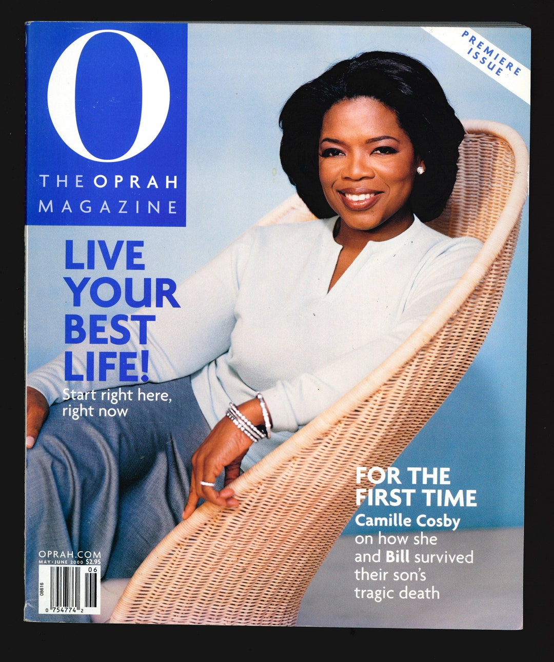 O the Oprah Magazine Volume 1 Issue 1 Premier Issue May-june 2000 First ...