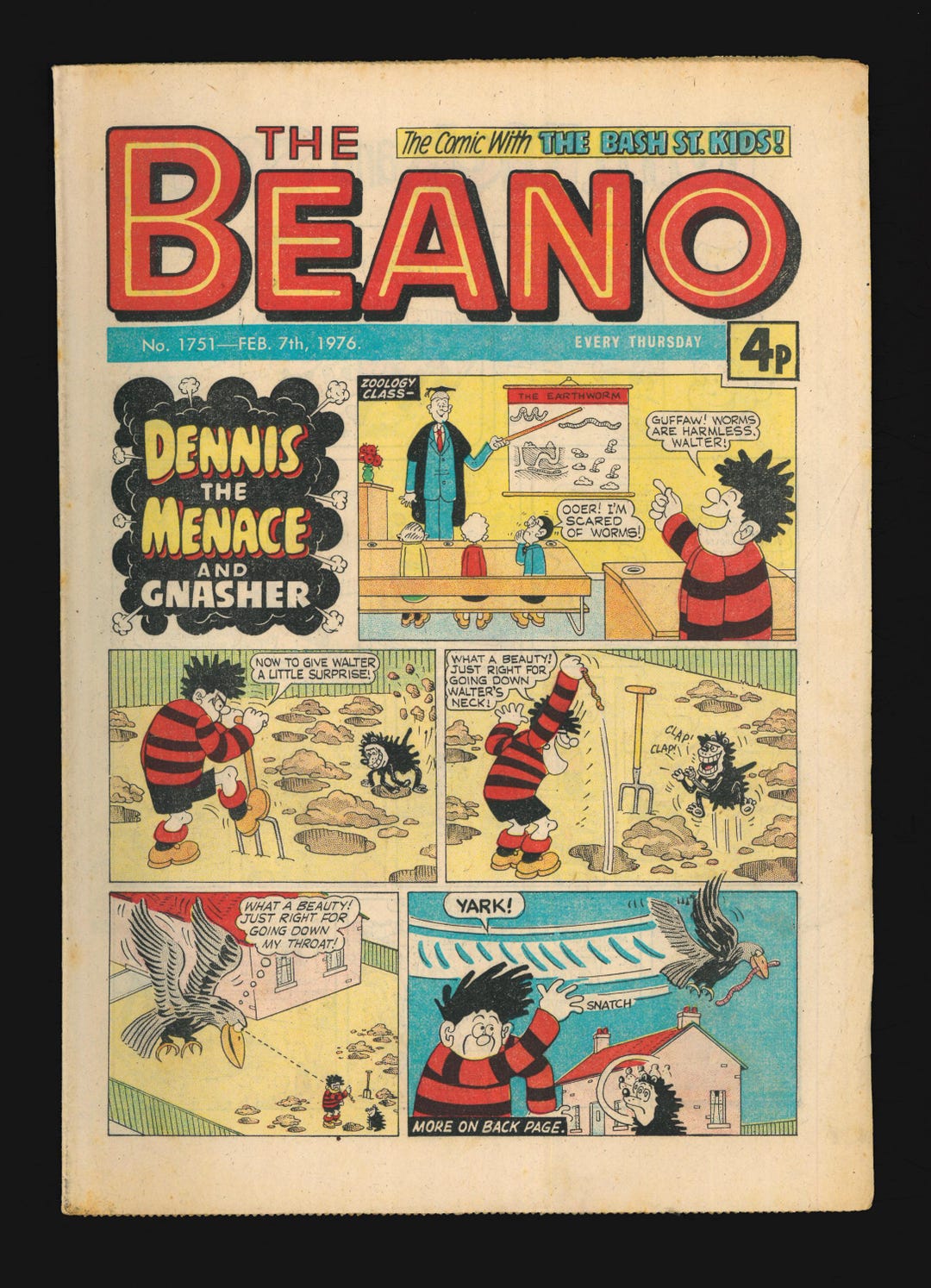 Beano 1976 UK Original British Vintage Comics Magazine. - Etsy UK