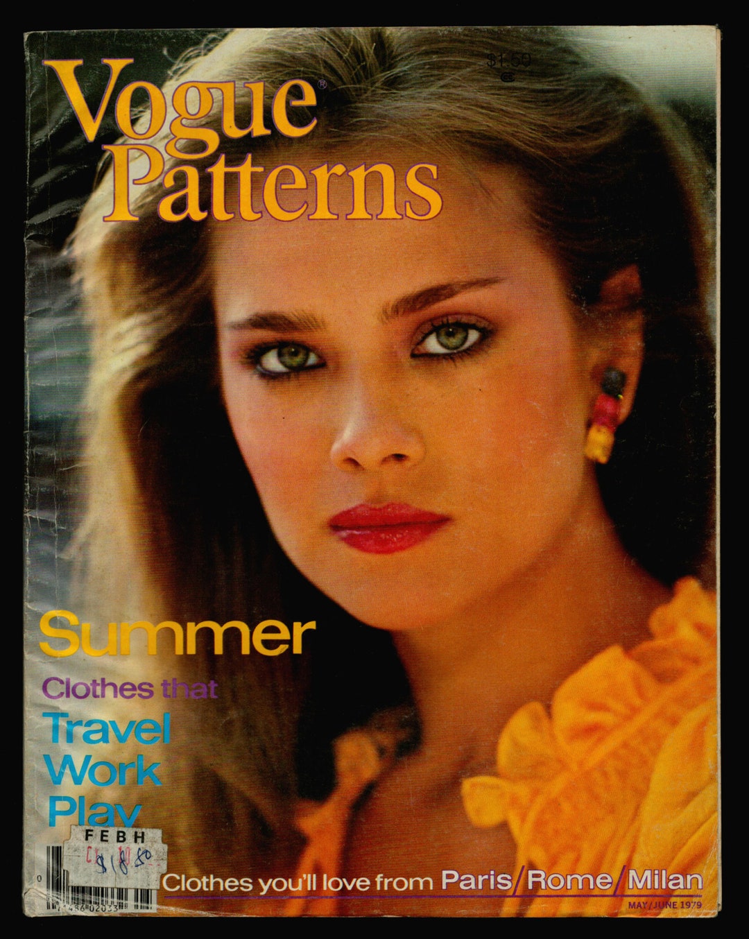Vogue Patterns Book Summer May June 1979 Original Vintage Retro Rare ...