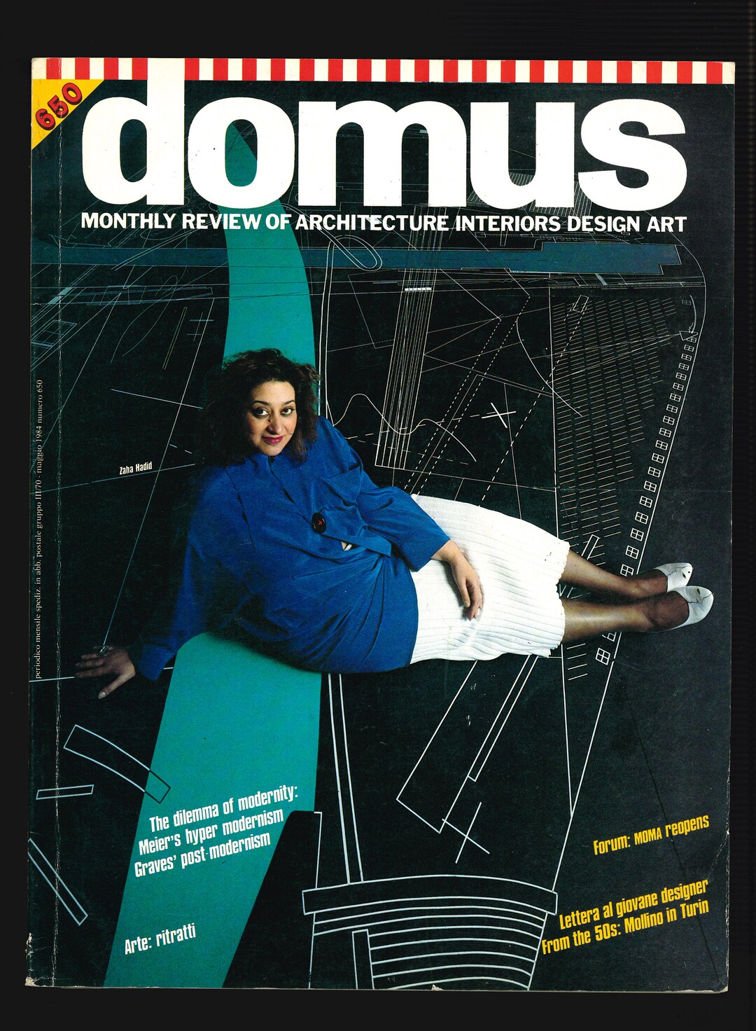 Domus No 650 May 1984 Architecture and Design Magazine 40th - Etsy