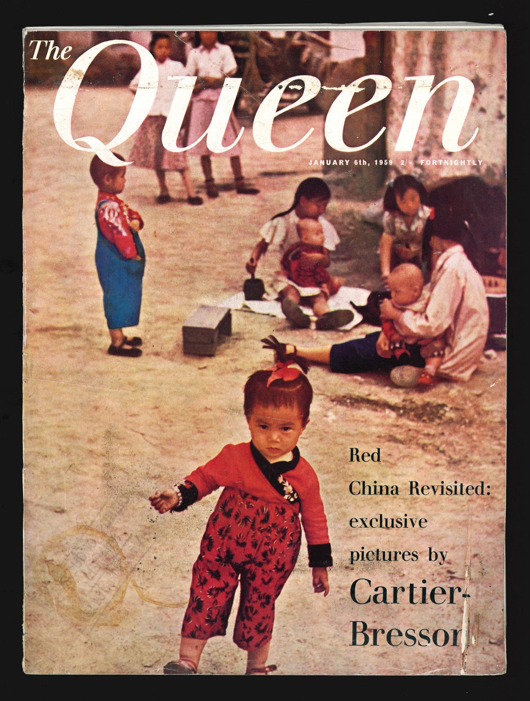 Queen Magazine Jan 6 1959 Original Vintage Fashion Magazine Cartier ...