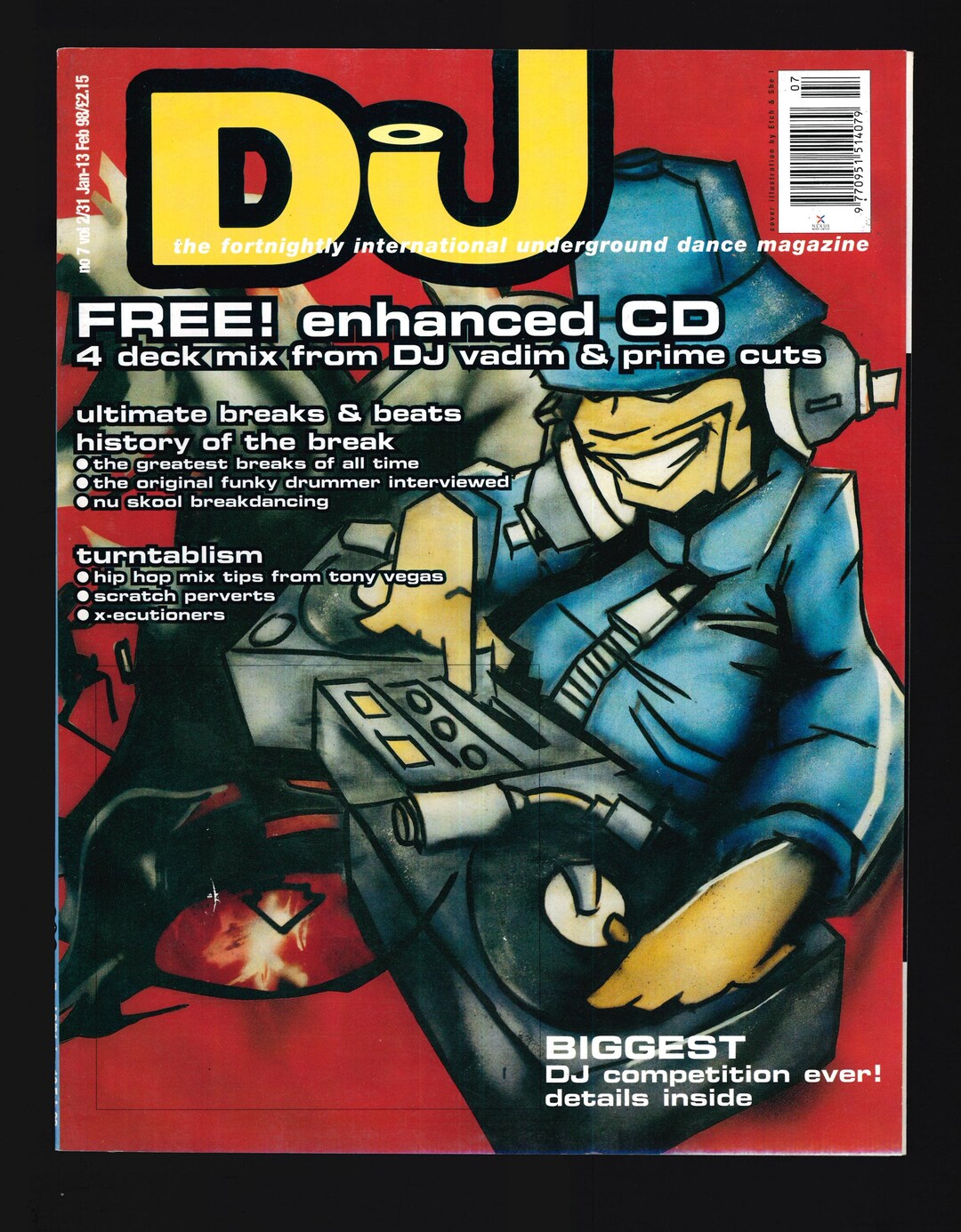 DJ 1998 1999 Original Magazine Dance Music and Clubs - Etsy