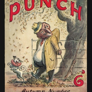 70th Birthday Punch 1954 Bundle of X 55 Copies Vintage Original Satire ...