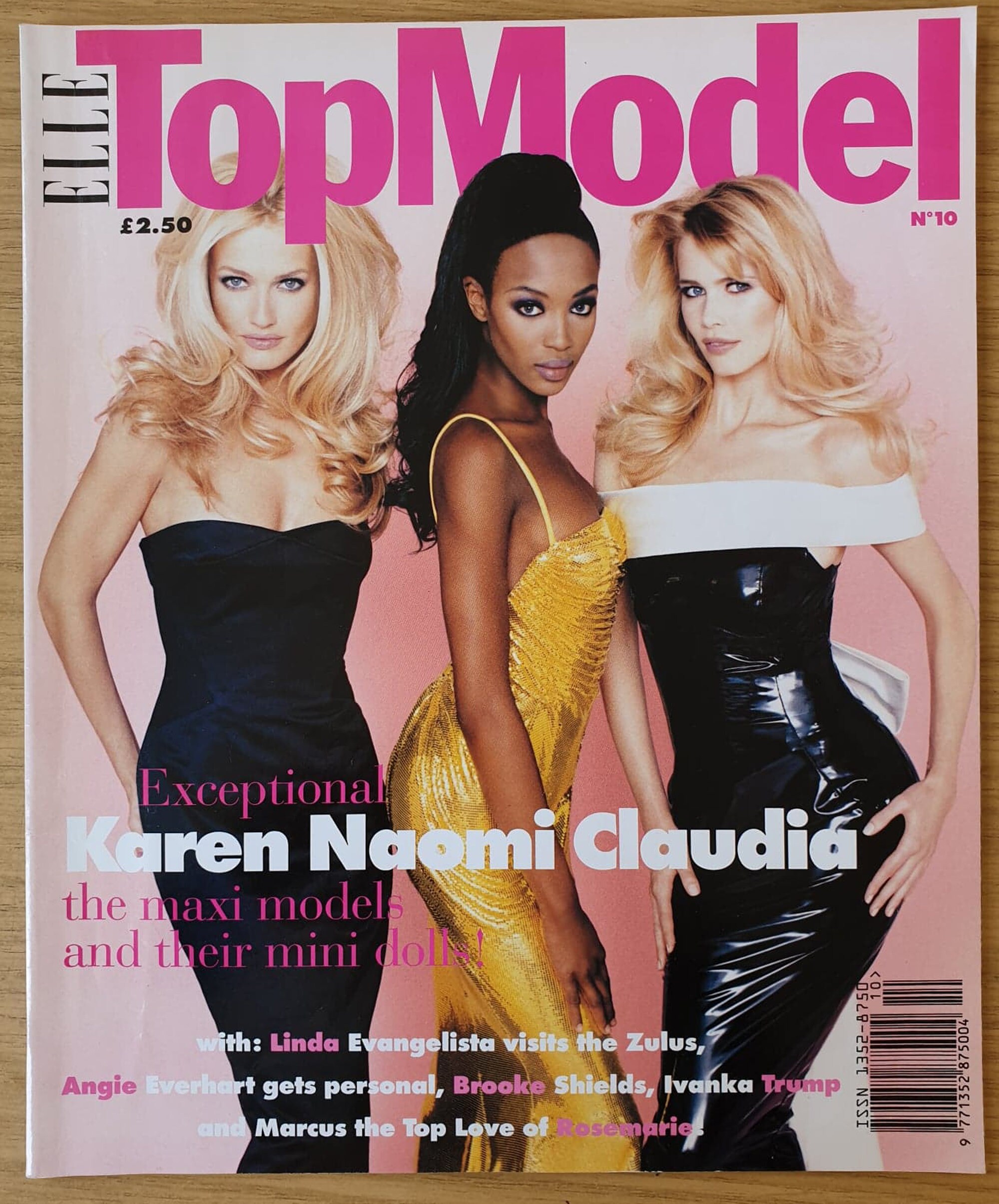 Top Model no 10 1990's Original Vintage Fashion Magazine | Etsy