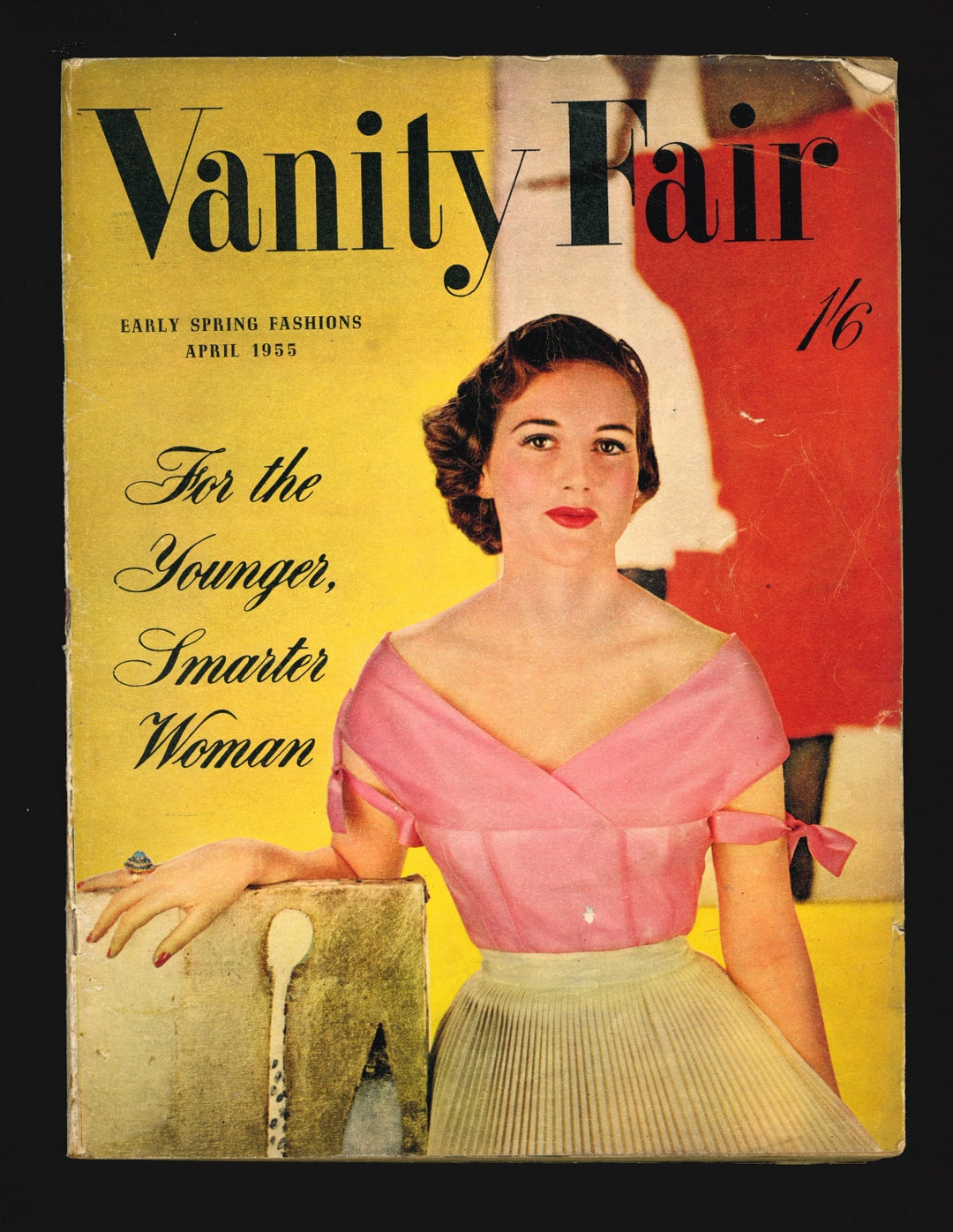 Vanity Fair Apr 1955 Rare Retro Vintage Original Fashion Magazine - Etsy