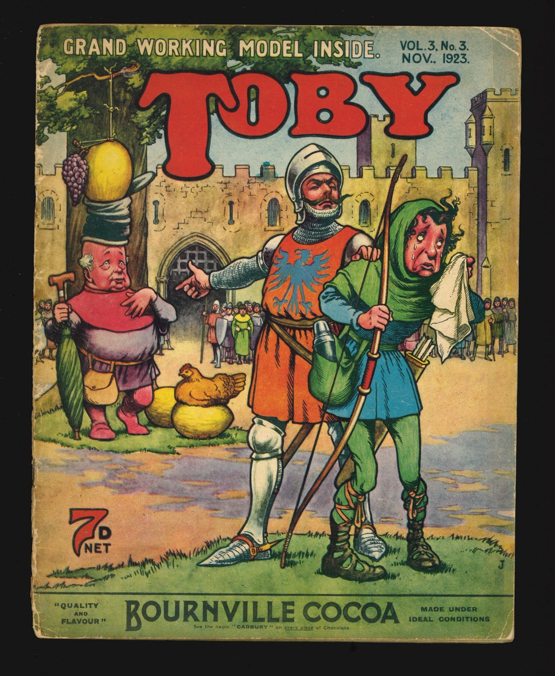 Toby Children's Vol 3 No 3 Nov 1923 Monthly Magazine Scarce Heath ...