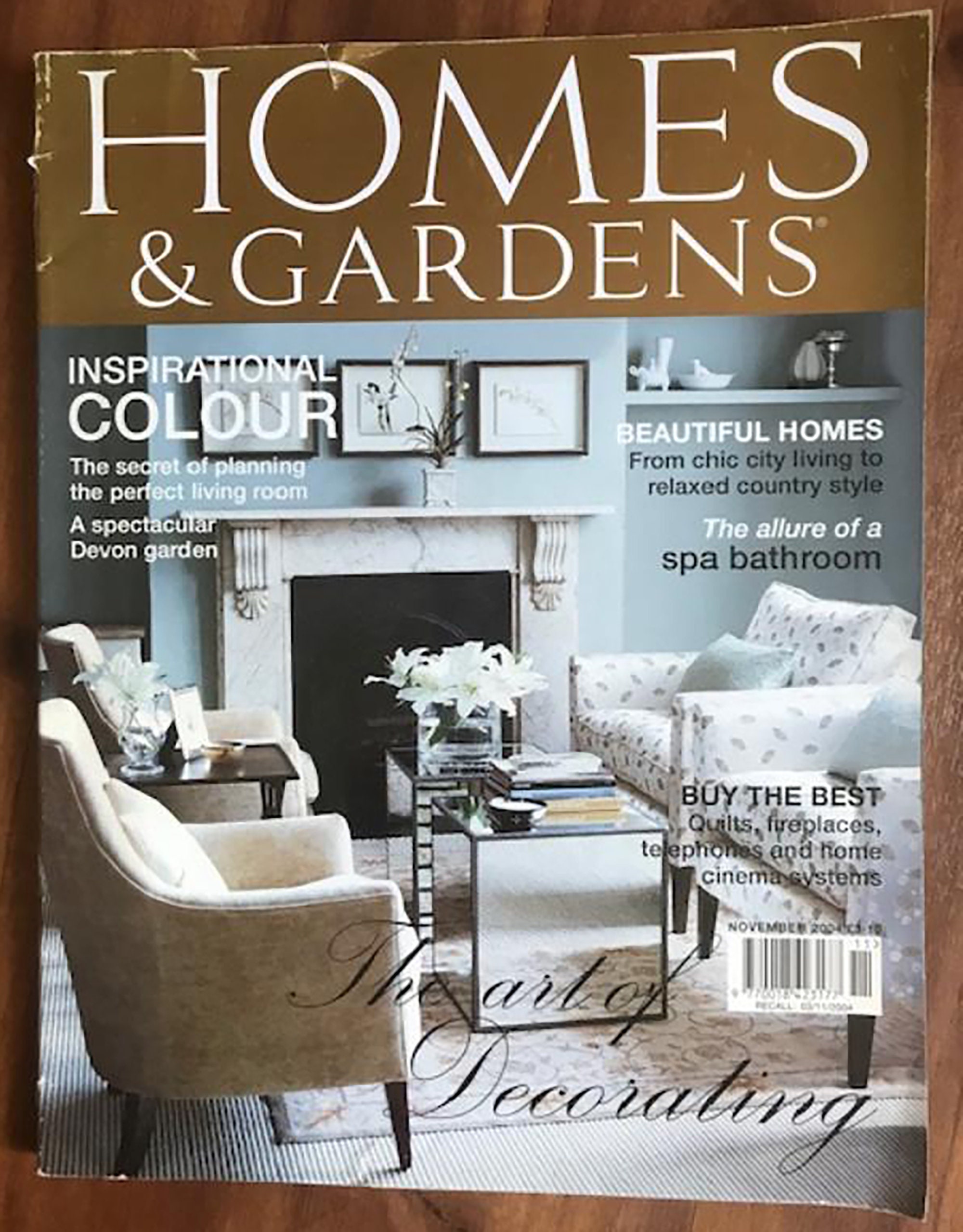 Homes & Gardens Magazines Vol 5 No 86 New Nov 2004 UK British House ...