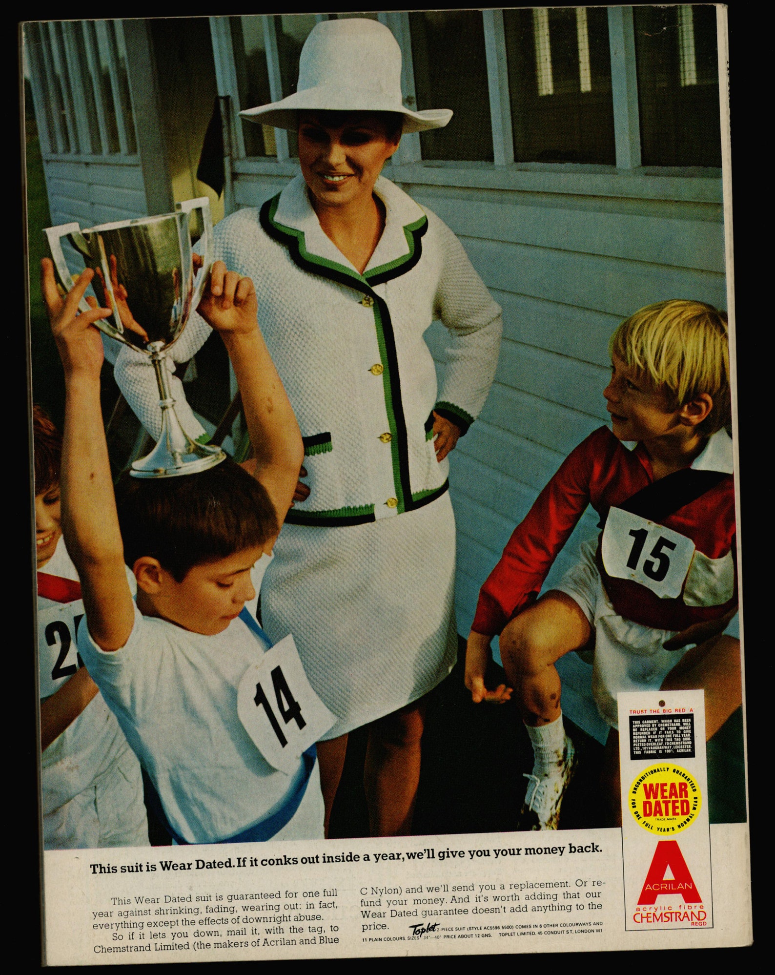Vogue April 15 1967 Original Vintage Fashion Magazine Twiggy Francoise ...