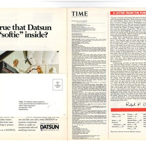 TIME JAN 21 1974 Vintage Magazine Energy Crunch William Simon 50th - Etsy