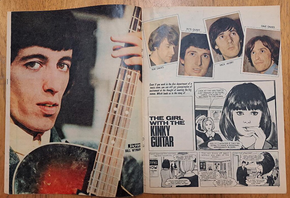 Jackie No 54 Jan 16 1965 Original Vintage Magazine Cover : Gene Pitney ...