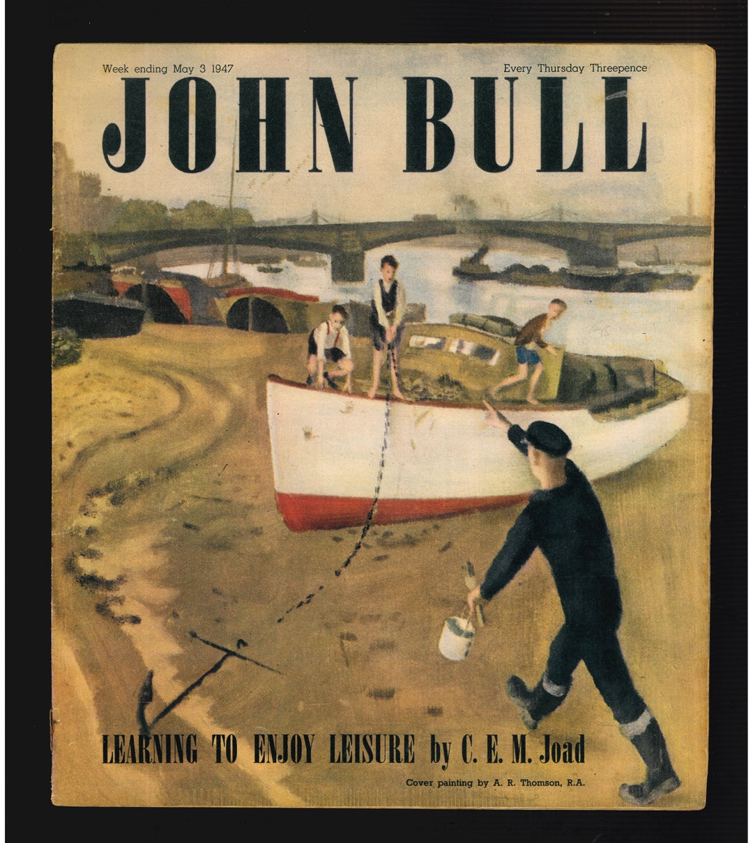 JOHN BULL MAY 3 1947 British Original Vintage Rare Magazine - Etsy