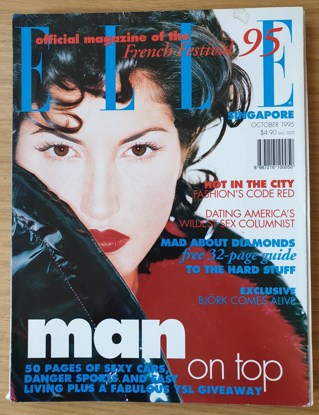 Elle Oct 1995 No 23 Singapore Edition Original Vintage Fashion Magazine ...
