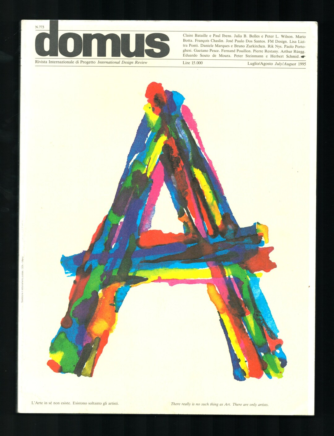 Domus No 773 July 1995 Architecture and Design Magazine - Etsy