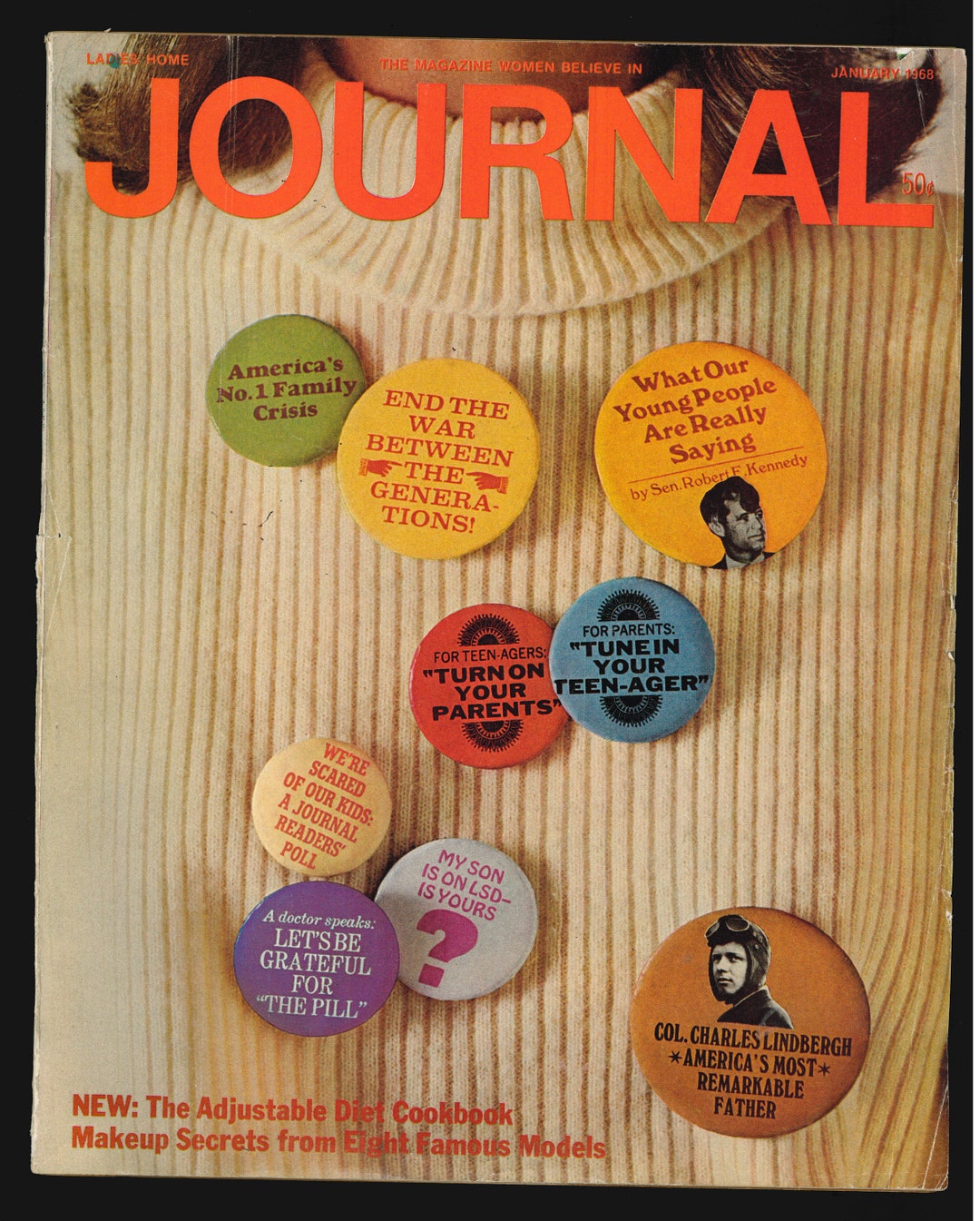 Ladies Home Journal Jan 1968 Vintage Magazine - Etsy