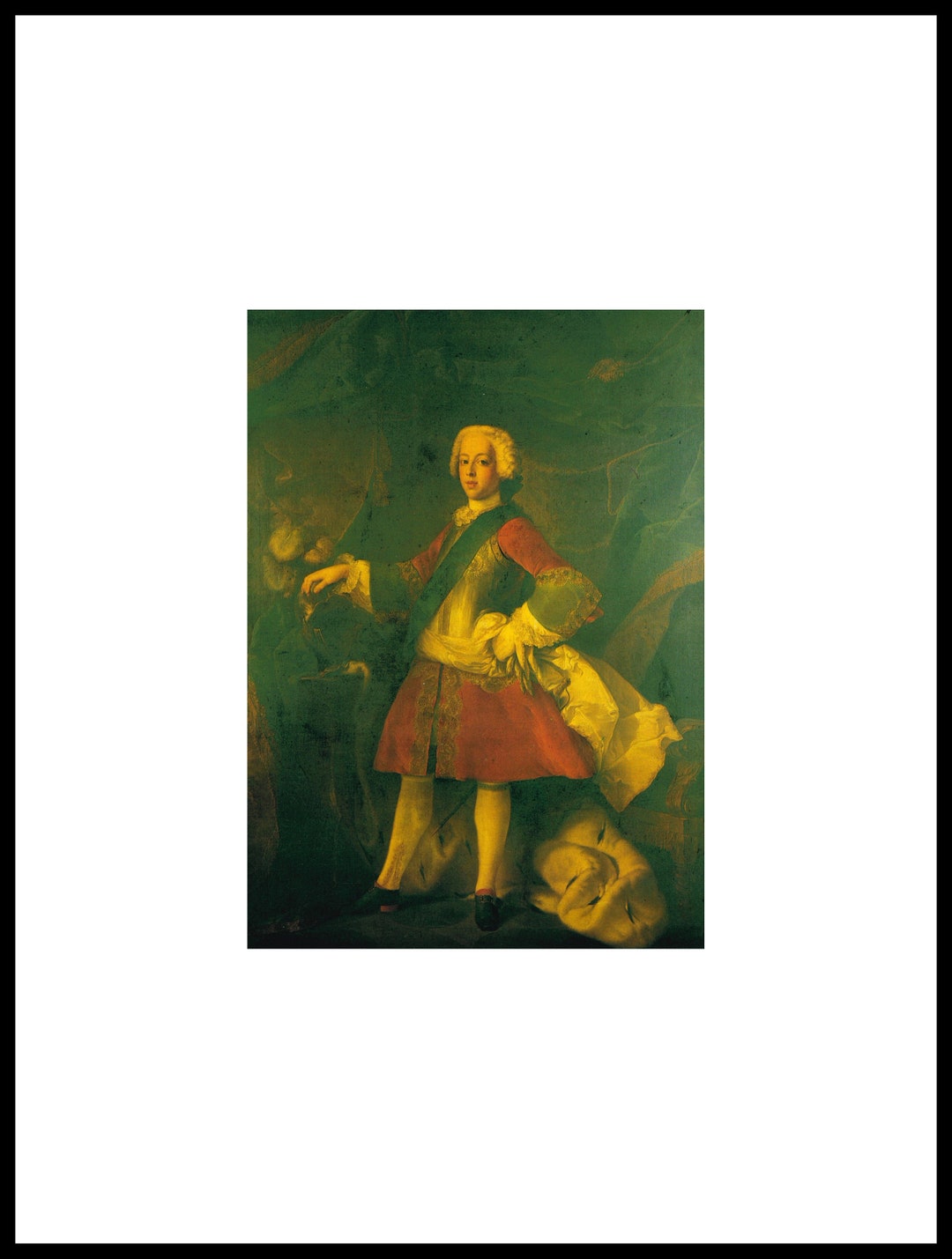 Portrait of Prince Charles Edward Louis Philip Casimir Stuart by Louis ...