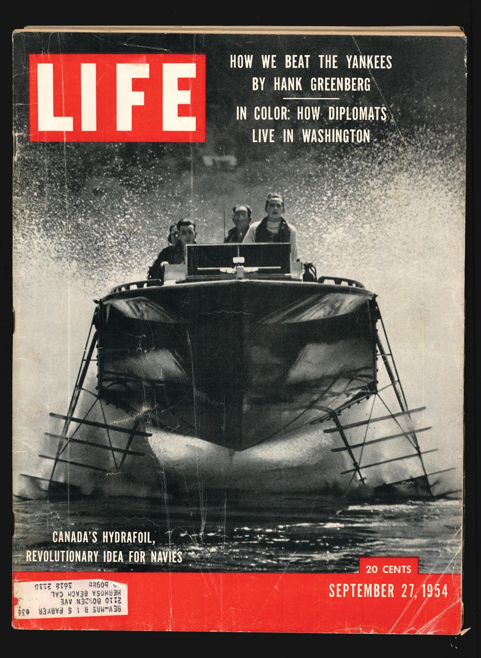 Life Magazine Sept Oct 1954 Original Vintage Magazine 70th - Etsy