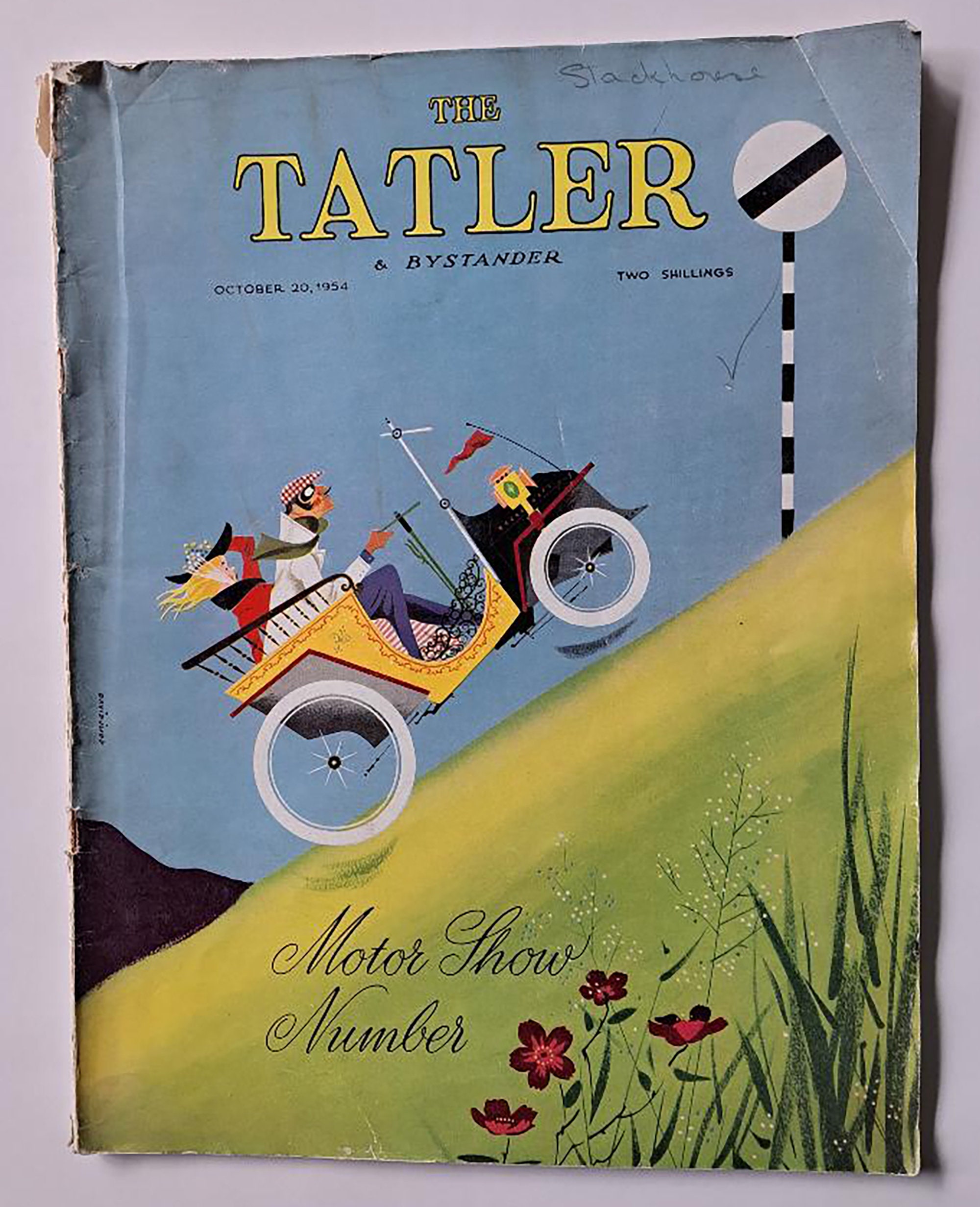 Tatler and Bystander Oct 20 1954 UK British Original Rare Retro Vintage ...