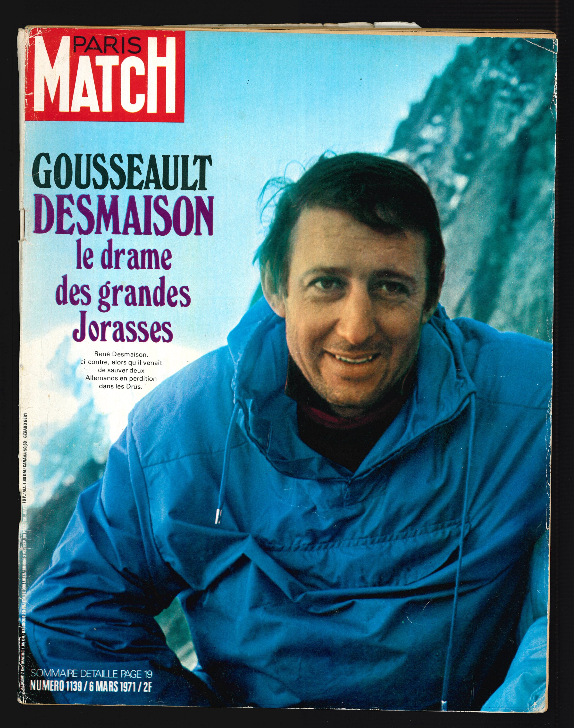 Paris Match Jan - May 1971 Original Vintage Magazine - Etsy