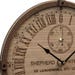 Greenwich Galvano-magnetic Clock in Wood - Shepherd Gate Clock ...