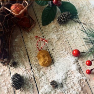 Chicken Nugget Christmas Tree Decoration Ornament, Polymer Clay ...