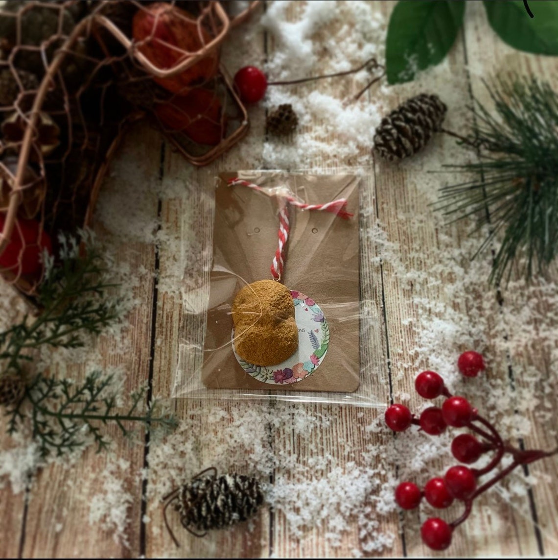 Chicken Nugget Christmas Tree Decoration Ornament, Polymer Clay ...