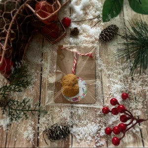 Chicken Nugget Christmas Tree Decoration Ornament, Polymer Clay ...