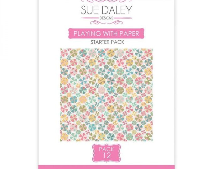 Sue Daley Playing With Paper Starter Pack 12 EPP English Paper Piecing ...