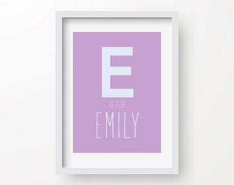 Emily name print | Etsy
