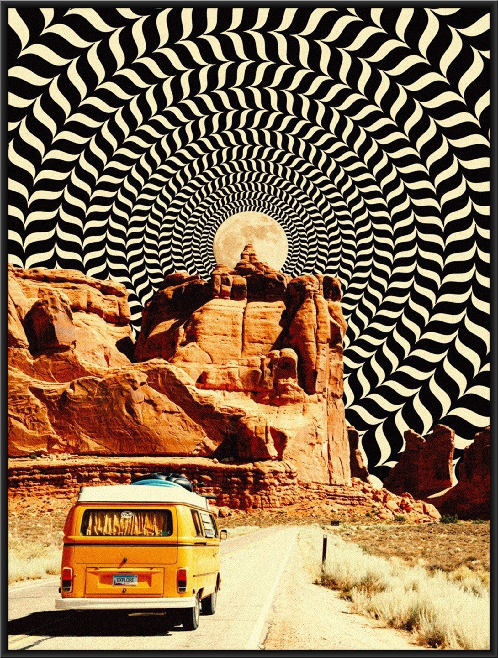 Road Trip Poster High Quality Print Home Decor Wall Art - Etsy