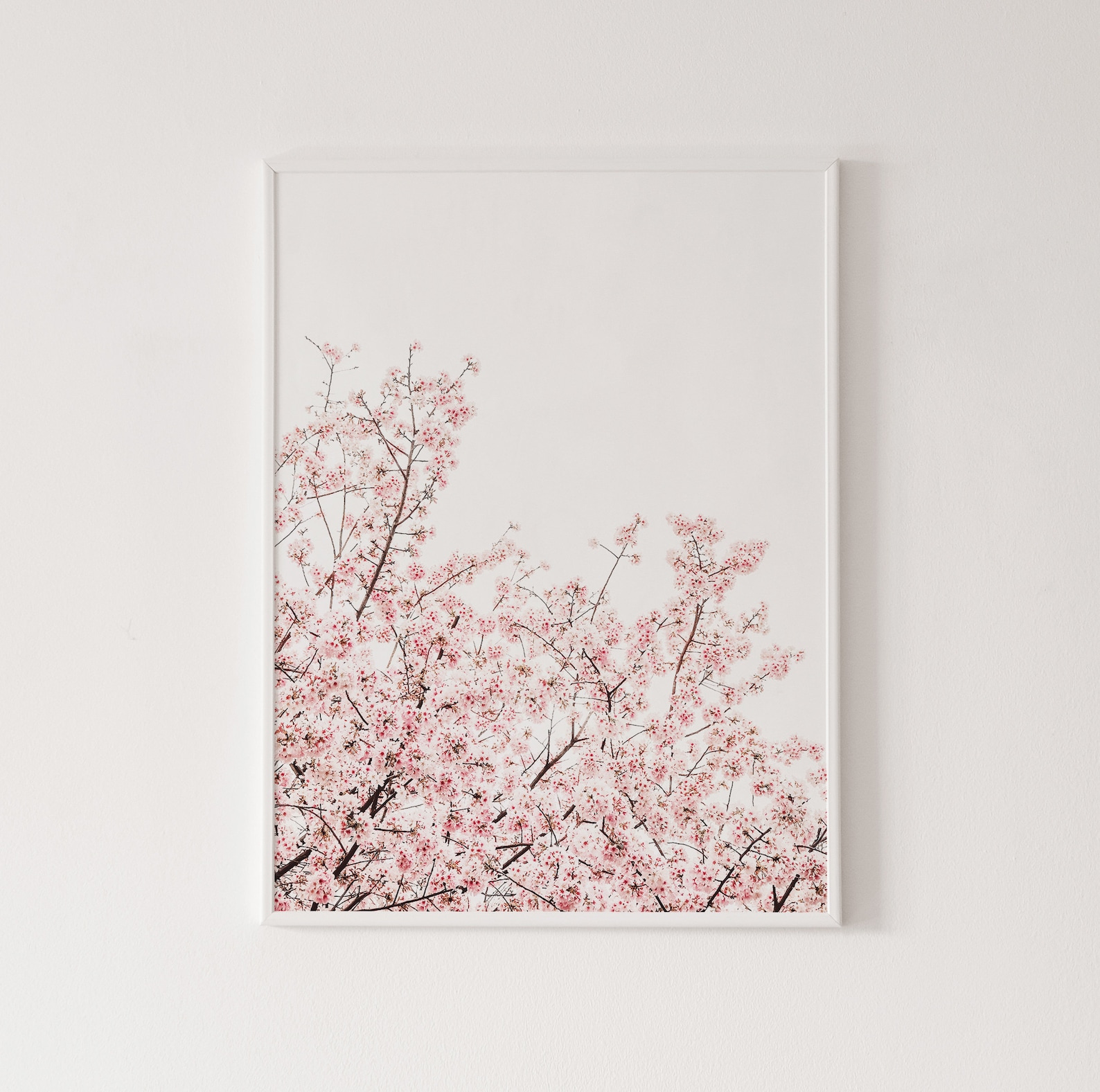 Pink Flowers Print, Flower Poster, Flowers Photography, Botanical Print ...